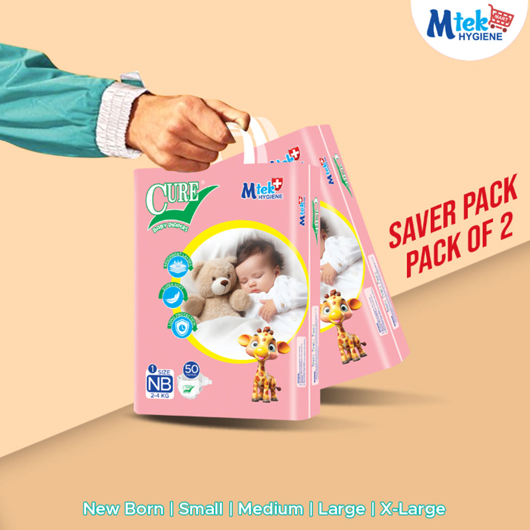 Cure Baby Diaper Saver (Pack of 2) – Mtek Hygiene Mart